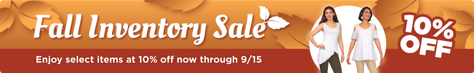 Fall Inventory Sale